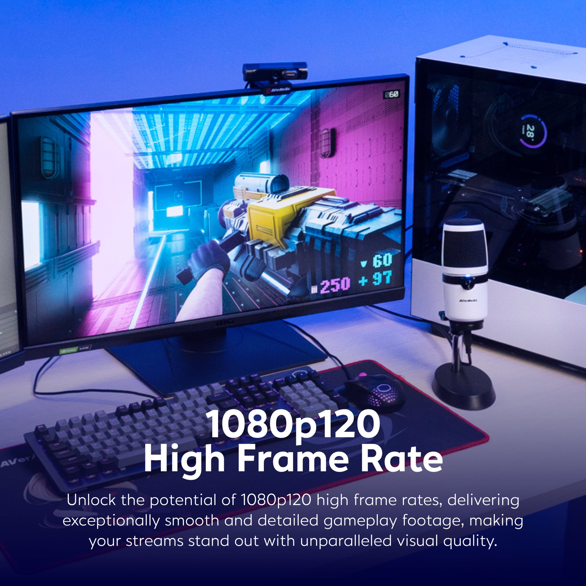 GC571 1080p120 High Frame Rate PCIe Capture Card for Gaming | AVerMedia ...