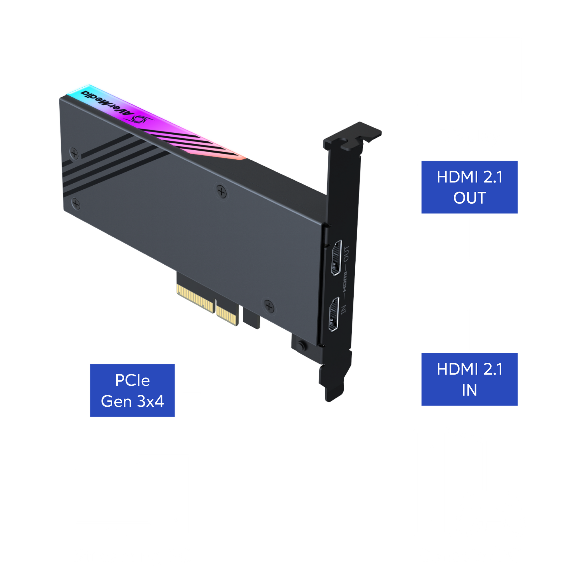 GC575 4K144hz HDR VRR Support PCIe Capture Card for Gaming | AVerMedia ...